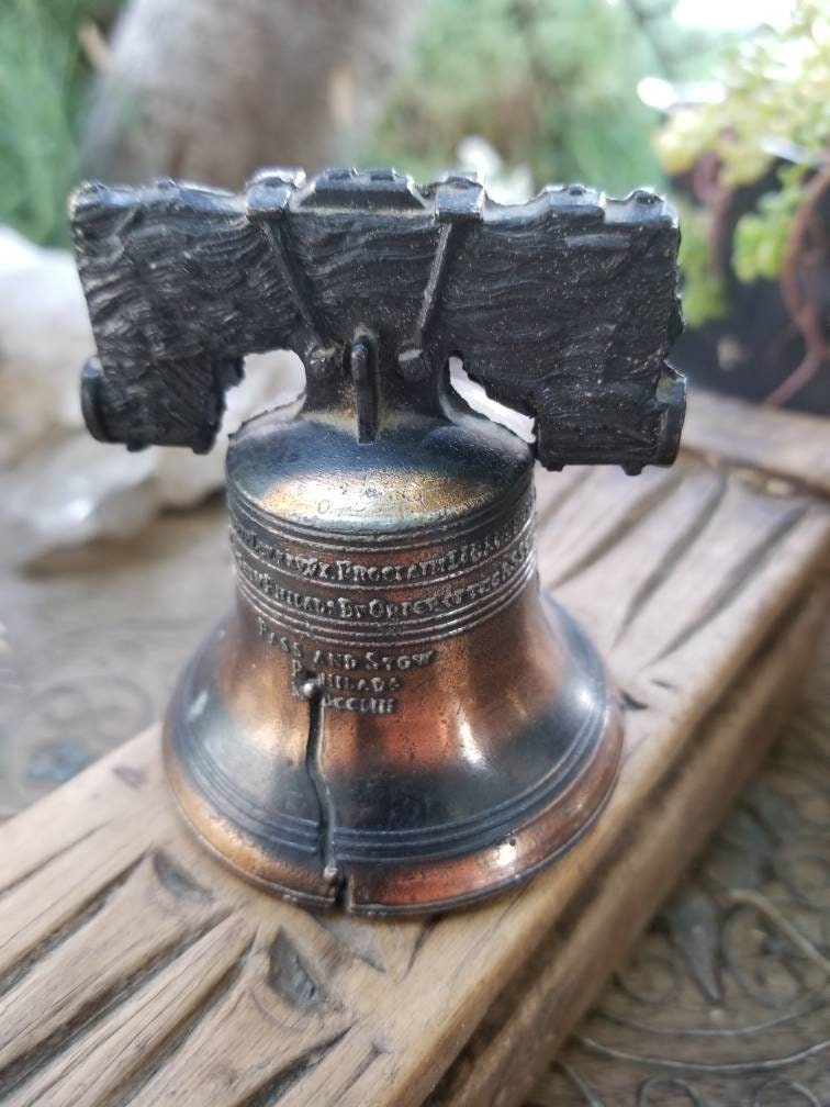 Vintage Copper Liberty Bell. This Small Liberty Bell Replica - Etsy