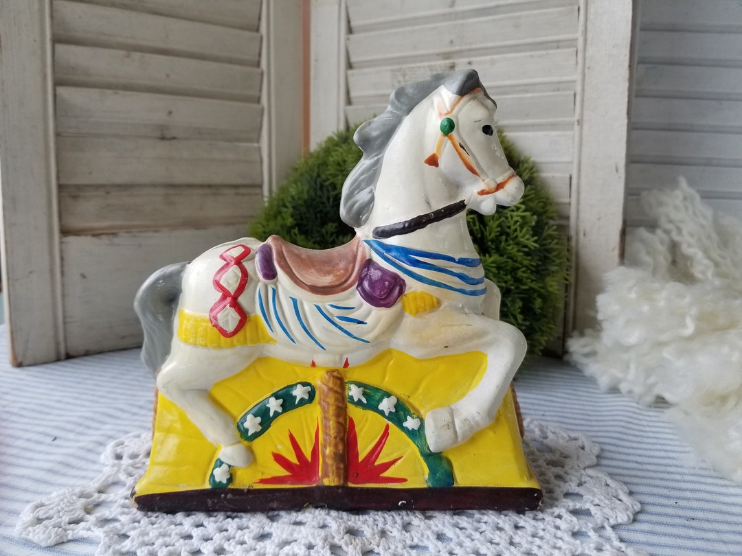 This Vibrant MSR Imports Carousel Horse Coin Bank Has a Cool 1970s Vibe ...