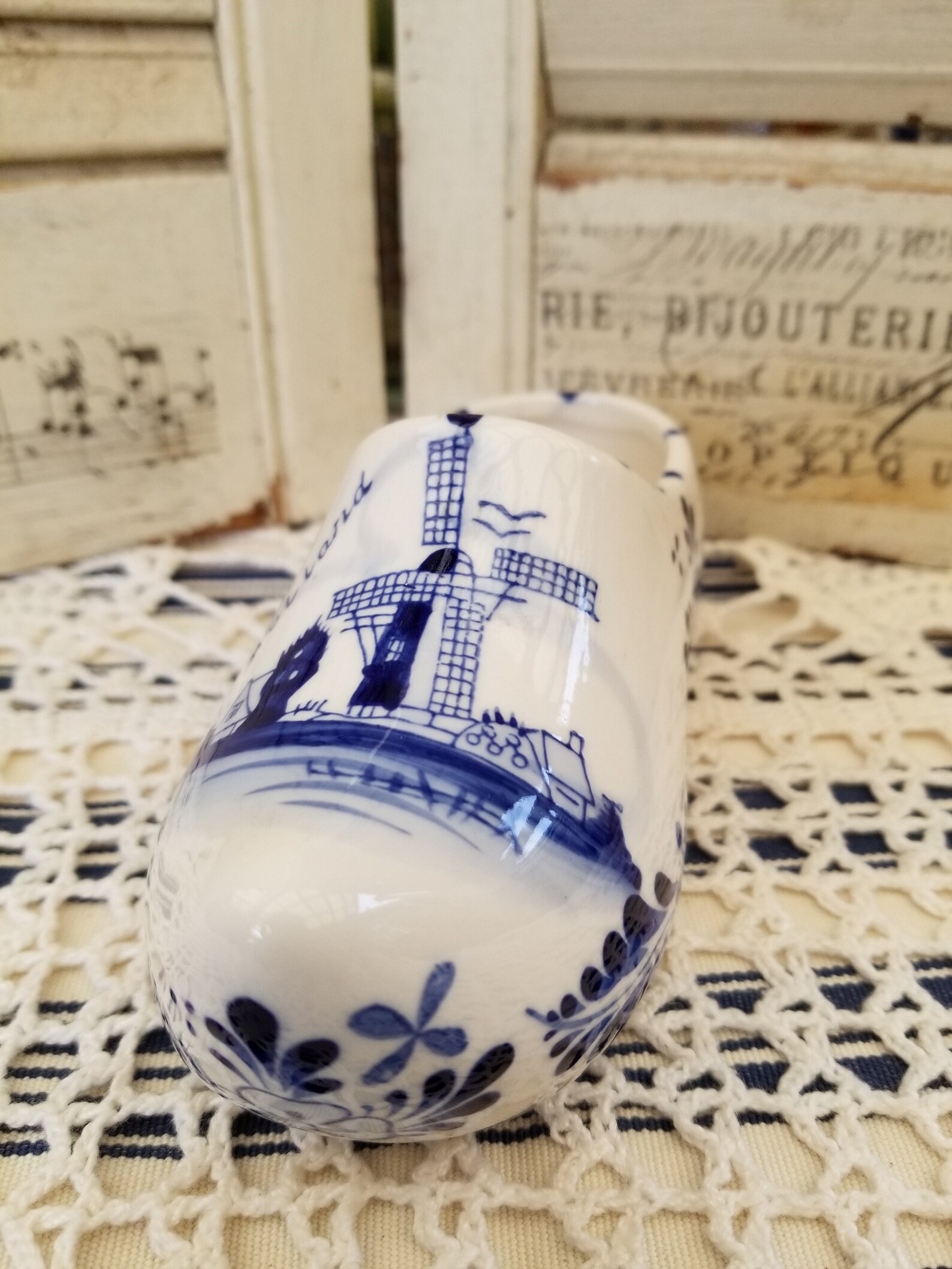 Beautiful and Lovely Hand-painted Delft Blue Ceramic Holland | Etsy