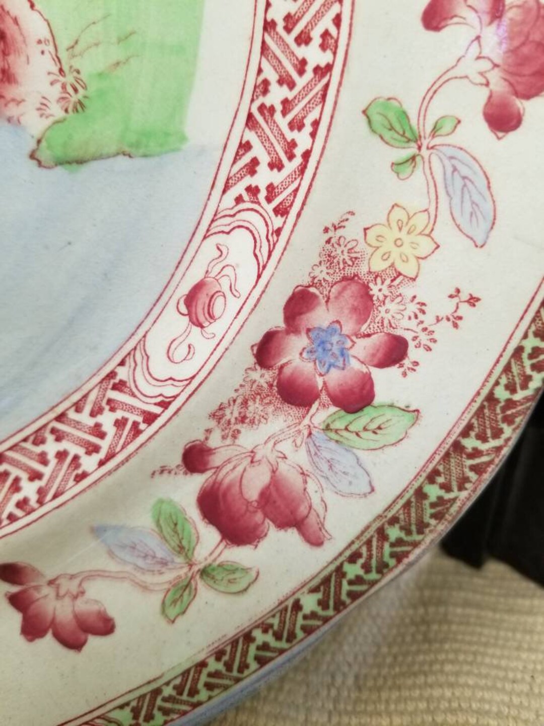Beautiful and Enchanting Antique Buffalo Pottery Plate. This 1907 ...
