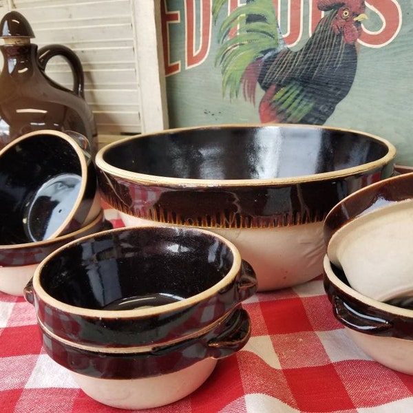 Stoneware Mixing Bowls - Etsy