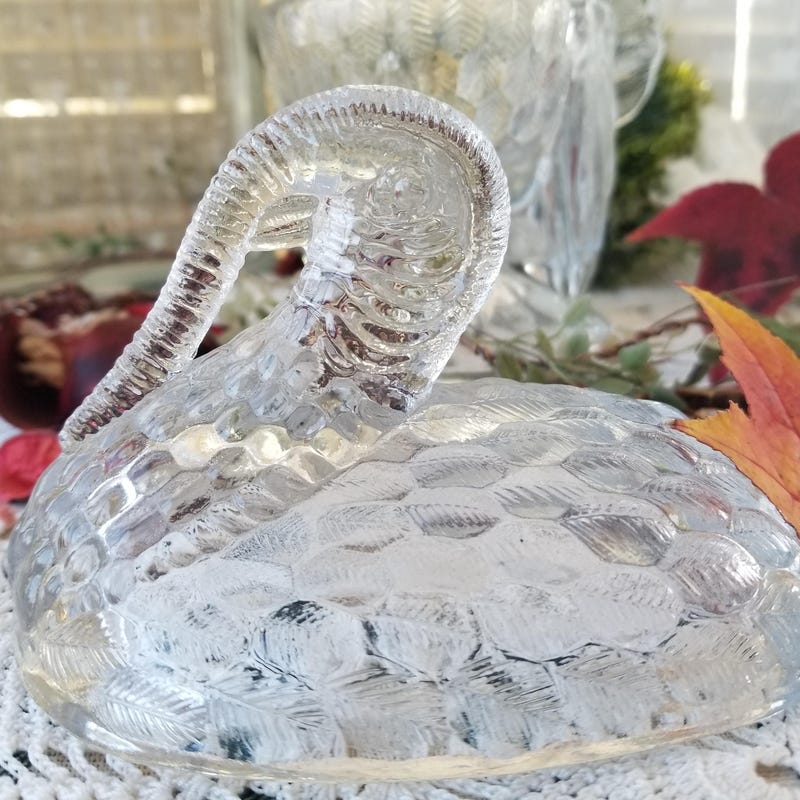 Glass Turkey Candy Dish - Etsy