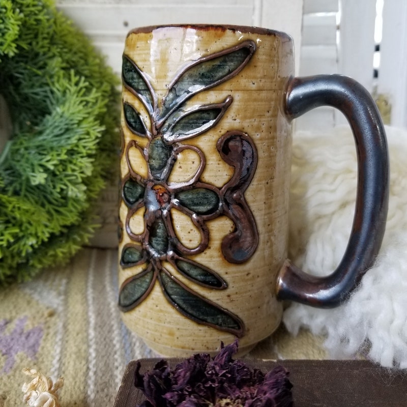 Earthenware Mugs - Etsy