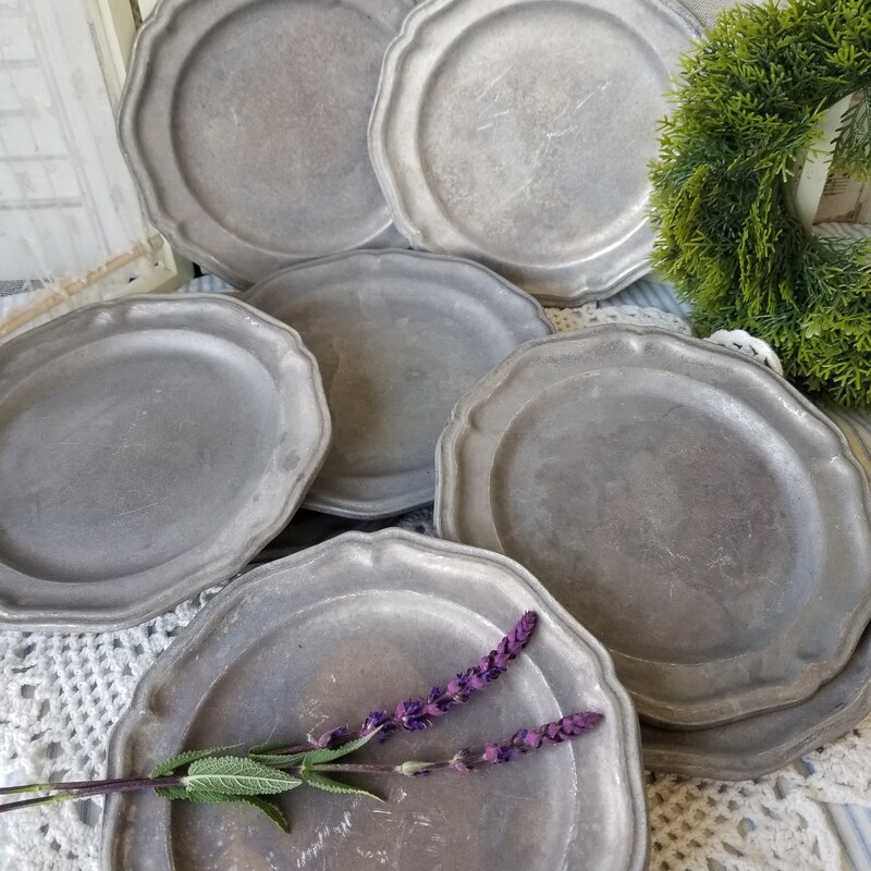 Pewter Plate - Etsy