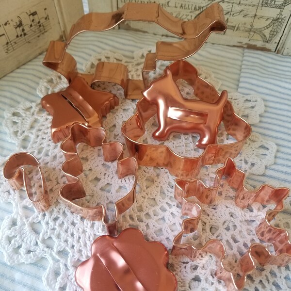 Copper Cookie Cutter - Etsy