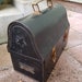Rusty Crusty Old Domed Metal Lunch Box. This Five Pointed Star Black ...