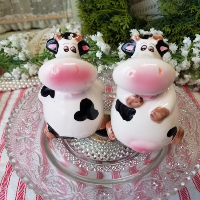 Cow Salt Shaker - Etsy