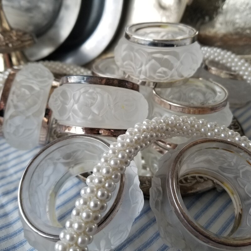 Rose Napkin Rings - Etsy