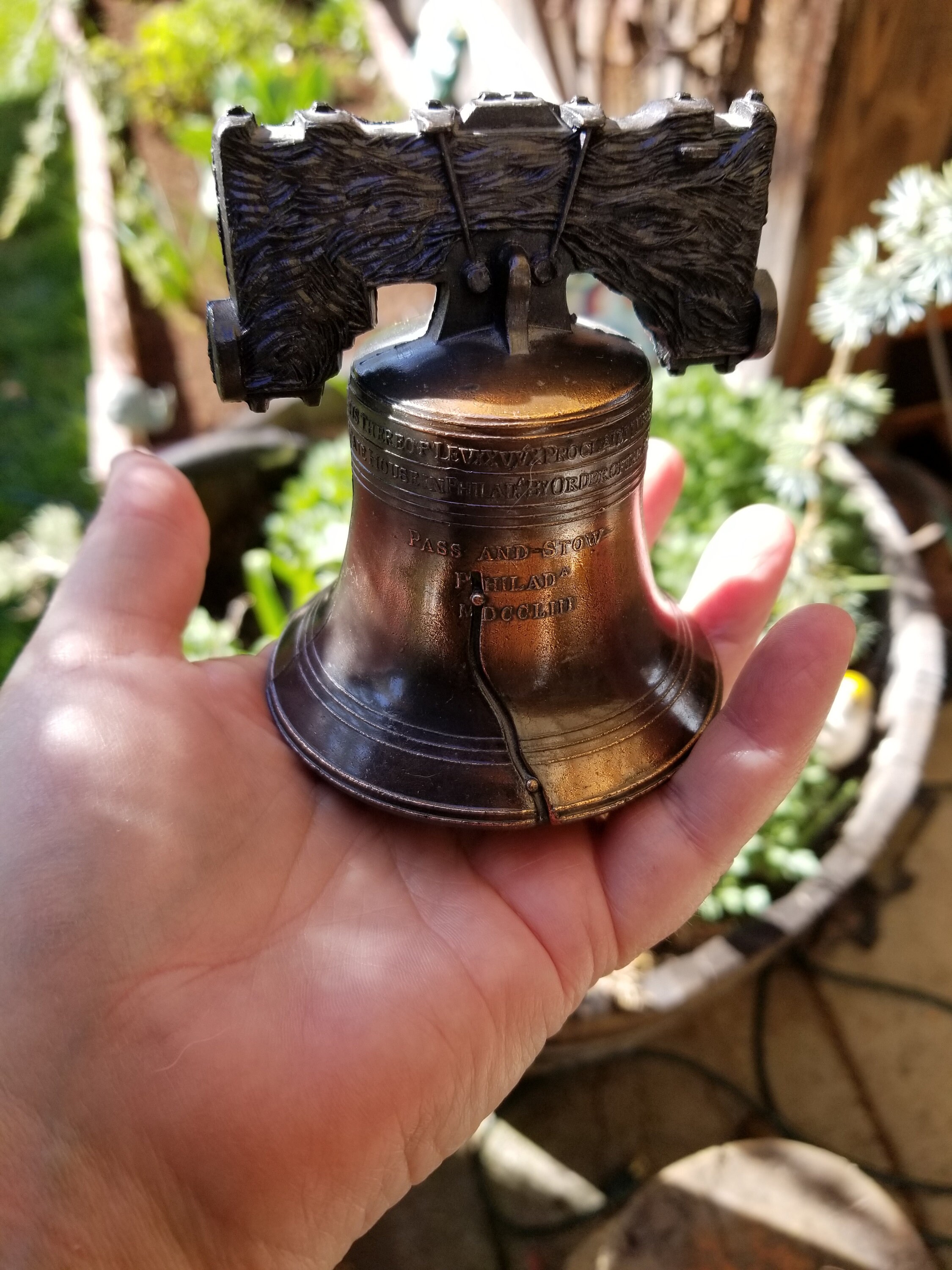 Vintage Copper Liberty Bell. This Small Liberty Bell Replica - Etsy