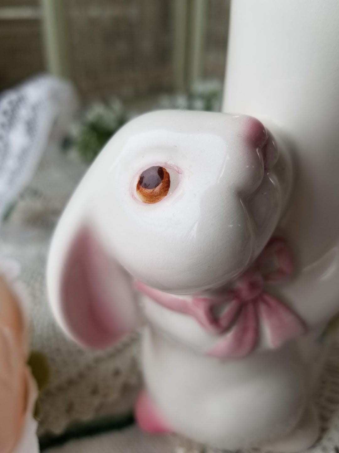 Cute Little Cottage Core Pastel Bunny Bud Vase This Sweet Little FTD ...