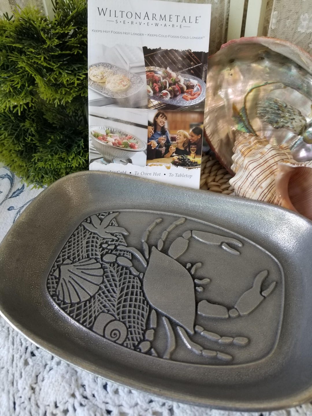 Charming Nautical Themed Crab Snack Tray. This Wilton Crab Bread Tray ...