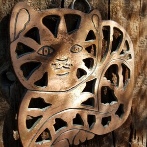 Rustic Vintage Copper Kitty Cat Trivet. This Little Kitty Would Look ...