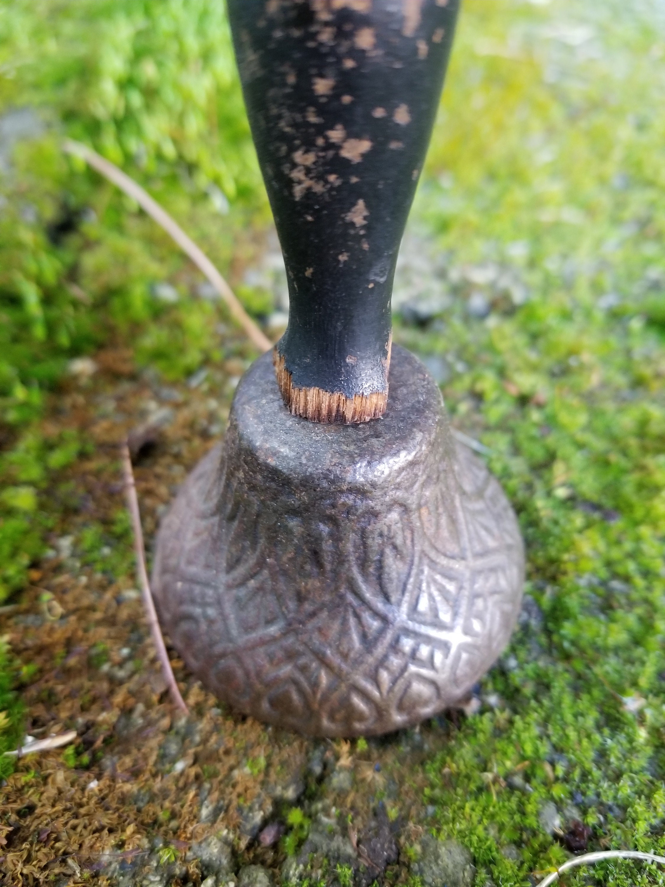 A Trio of Small Crusty Rusty Bells. Eclectic Trio of Brass - Etsy