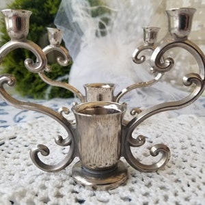 Sweet Pair of Diminutive Italian Candelabras. These Two Tiny ...
