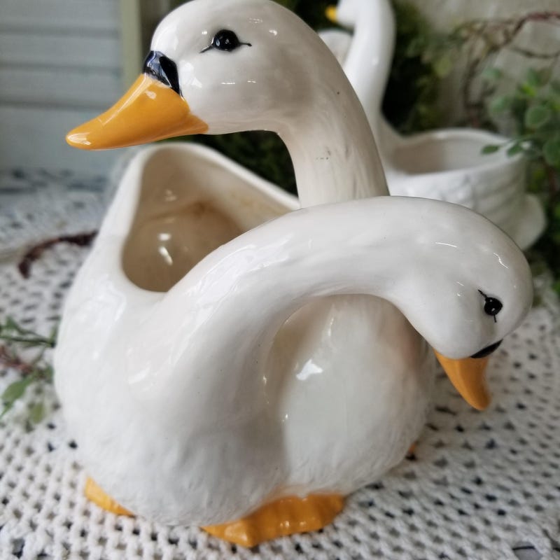 Goose Planter - Etsy