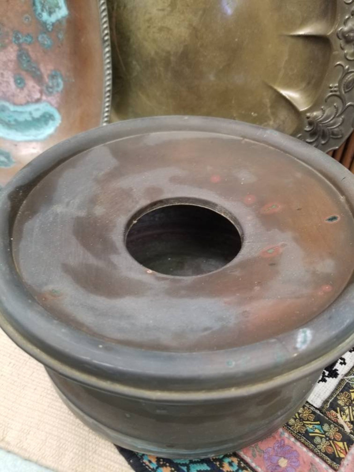 Cool Old Rusty Crusty Antique Railroad Spittoon Cuspidor. This - Etsy