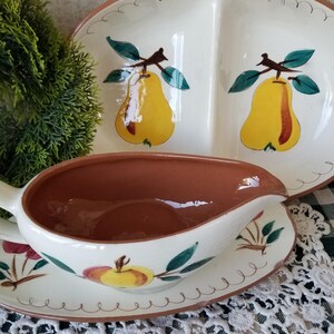 Gorgeous Set of Three Vintage Stangl Pottery Kitchenware. This Trio of ...