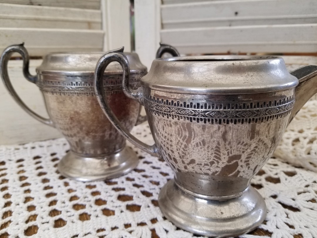 Delightfully Tarnished Set of Vintage American Made Silver - Etsy