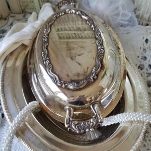 Delicious Selection of 10 Silver Plated Covered Serving Dishes. These ...