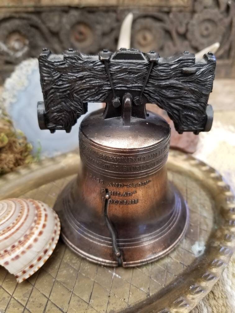 Vintage Copper Liberty Bell. This Small Liberty Bell Replica - Etsy