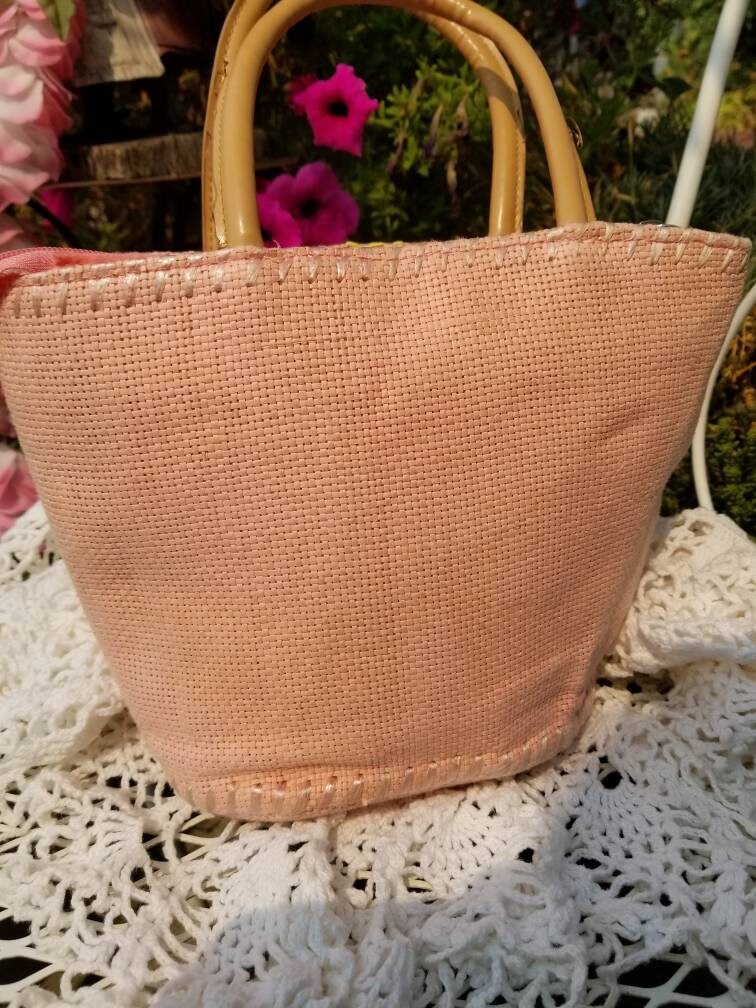 Adorable Boho Woven Purse With Delightful Stitched Decoration. - Etsy