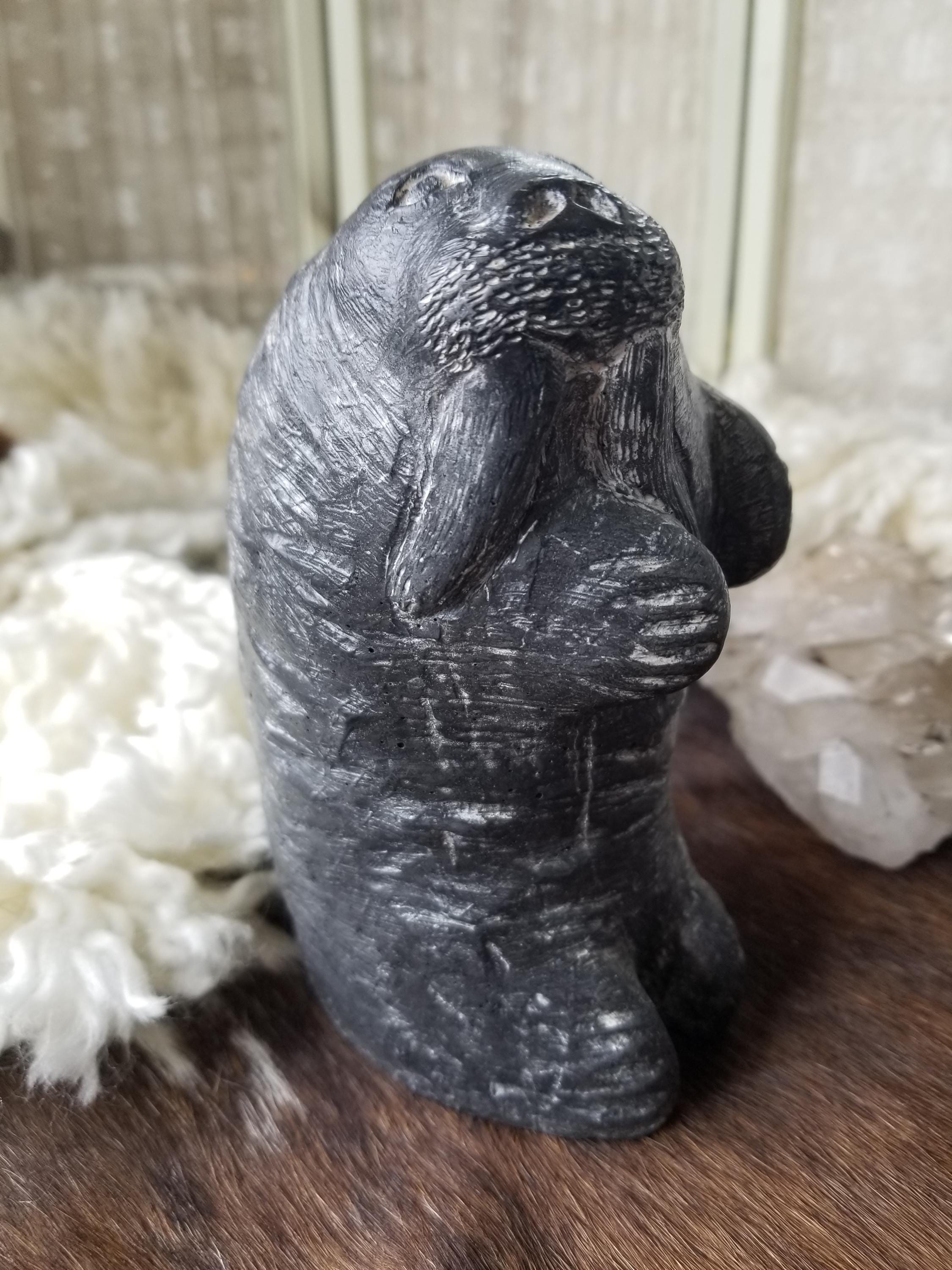 Canadian Wolf Original Inuit Sculpture. You Choose From Three of These ...