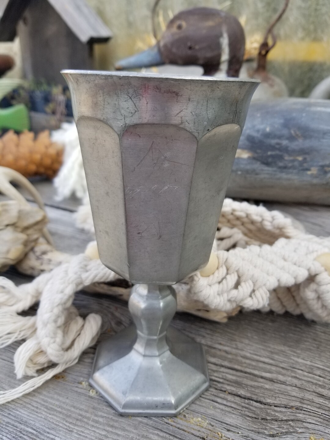 Single Enchanting Gorham Pewter Alloy Ph24 Chalice. This Simple ...