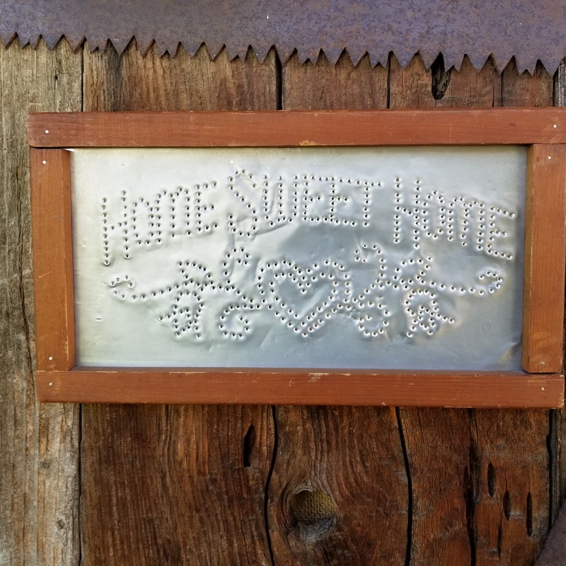 Country Punched Tin - Etsy