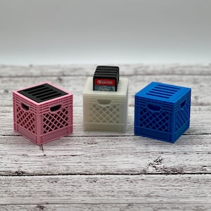 Mini Crate Switch Game Holder, Gaming, Nintendo, 3d Printed - Etsy