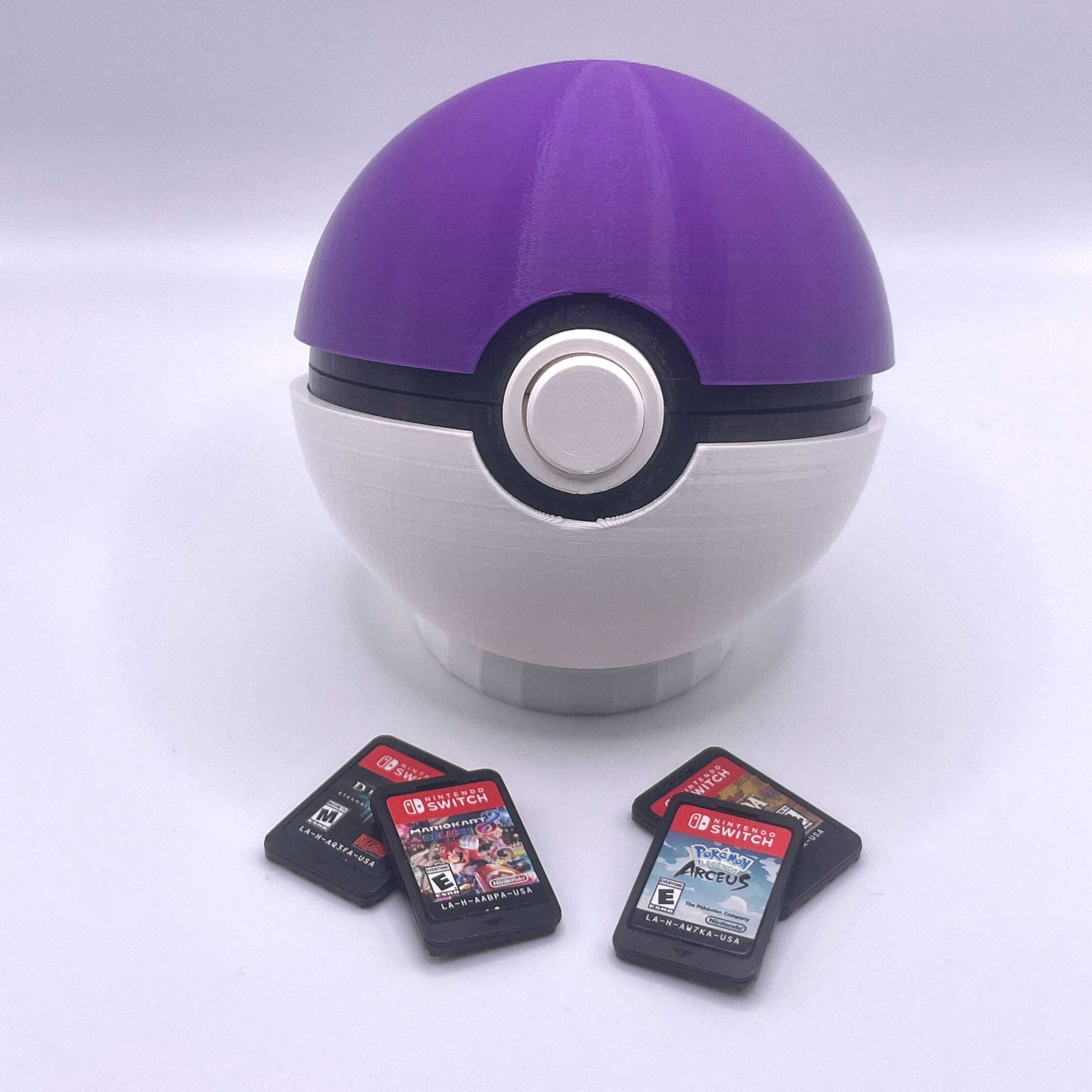 Custom Pokeball Game Case Switch Gaming Game Case 3D - Etsy