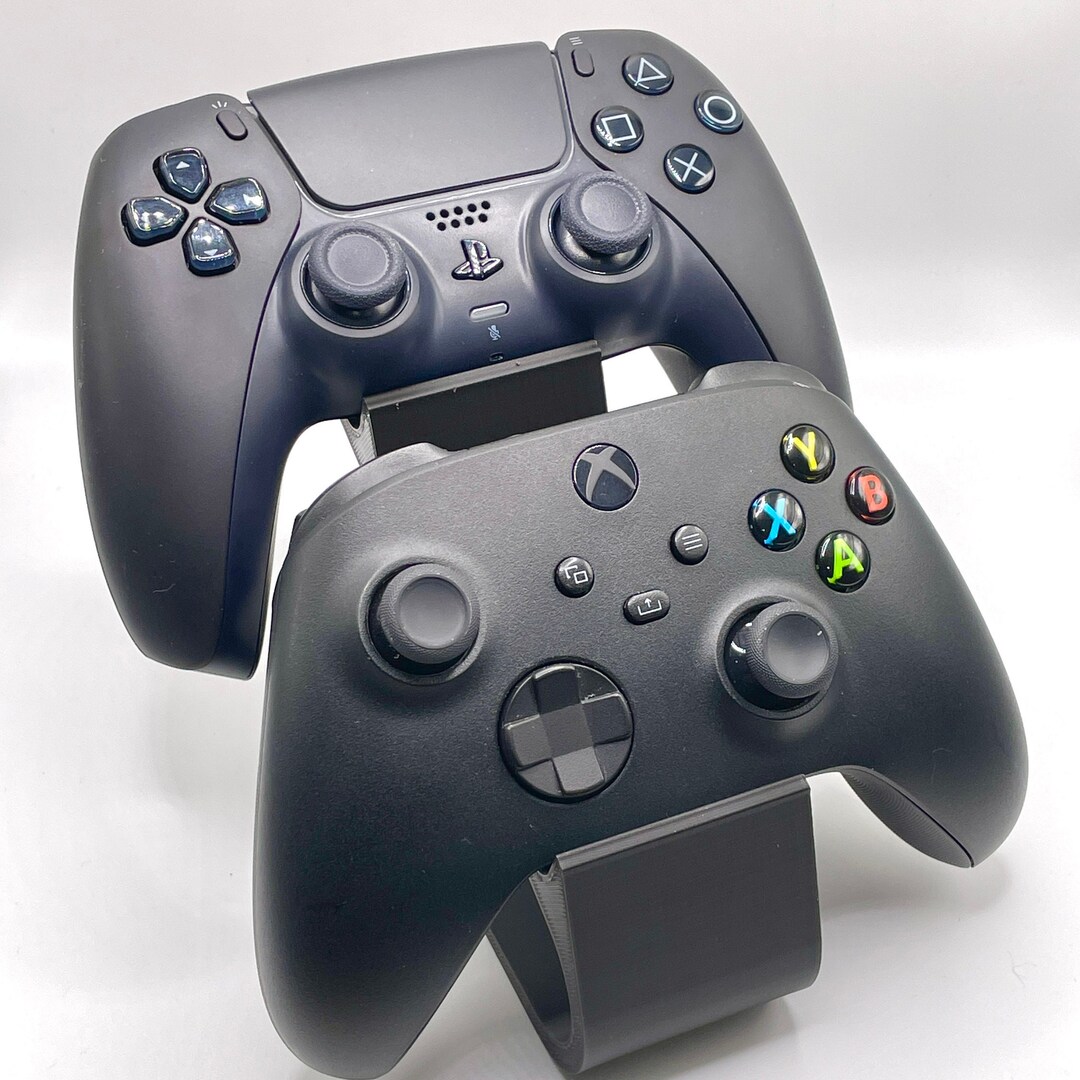 Double Controller Stand for Xbox, Playstation and Nintendo Switch Pro ...