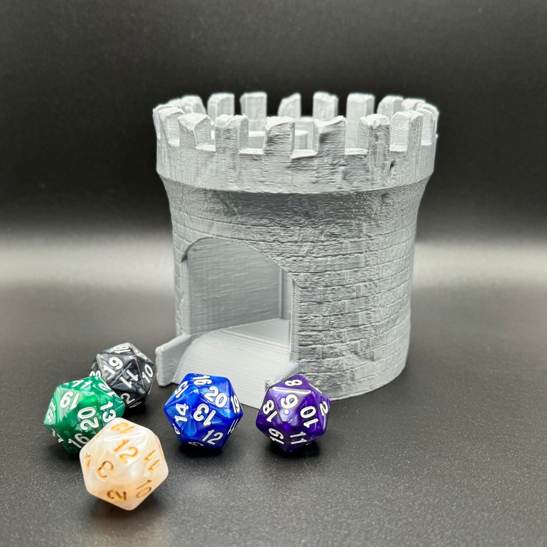 Mini Ruins Dice Tower | Compatible With Dungeons and Dragons ...