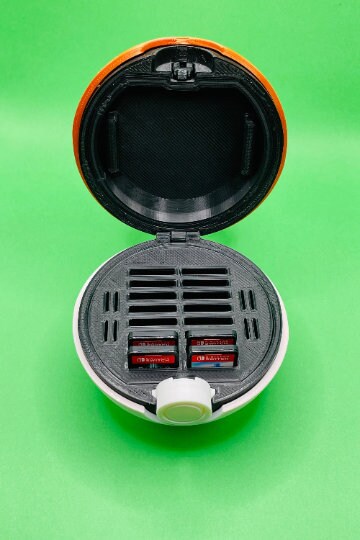 Custom Pokeball Game Case Switch Gaming Game Case 3D - Etsy