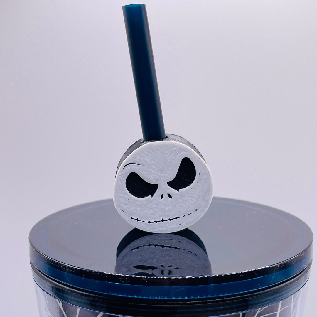 Skeleton Face Straw Topper Straw Buddy Straw Decoration 3D Printed - Etsy