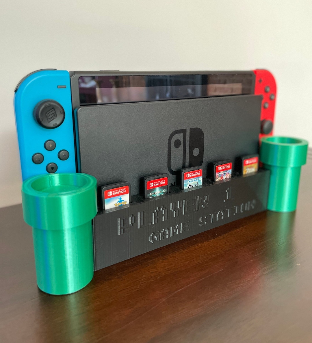 Player One Game Station With Pipes | Gaming | Nintendo Switch Game ...