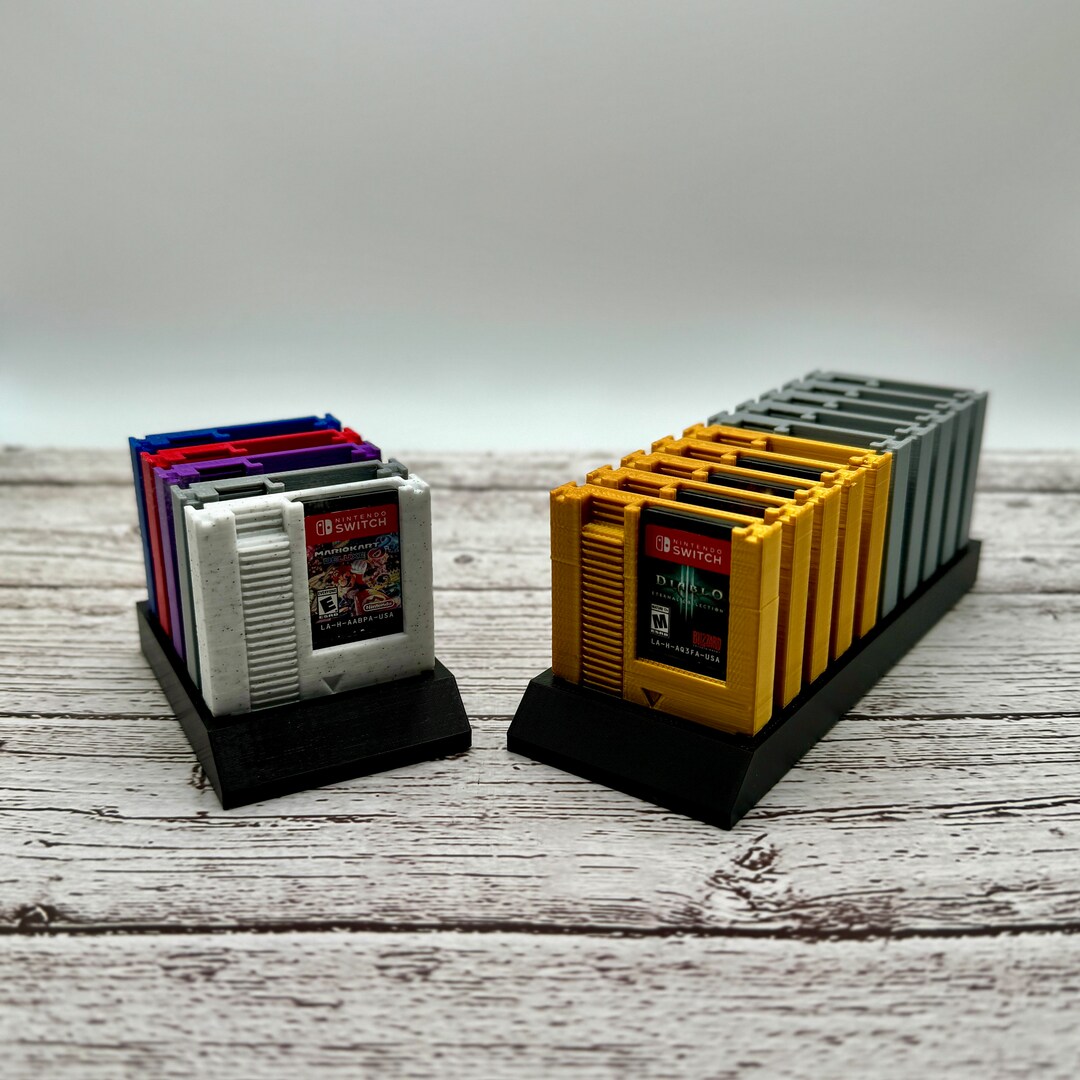 Retro Game Case for Switch Games, Gaming, Nintendo, 3d Printed - Etsy