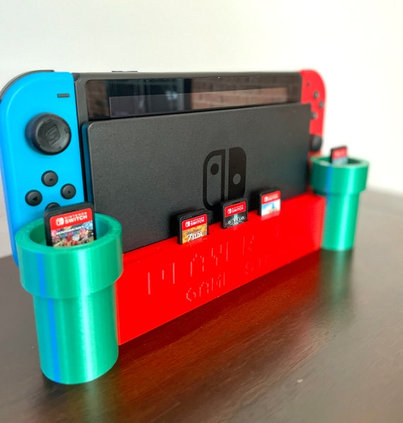 Switch Stand With Pipes STL Files 3D Printing Game Stand - Etsy