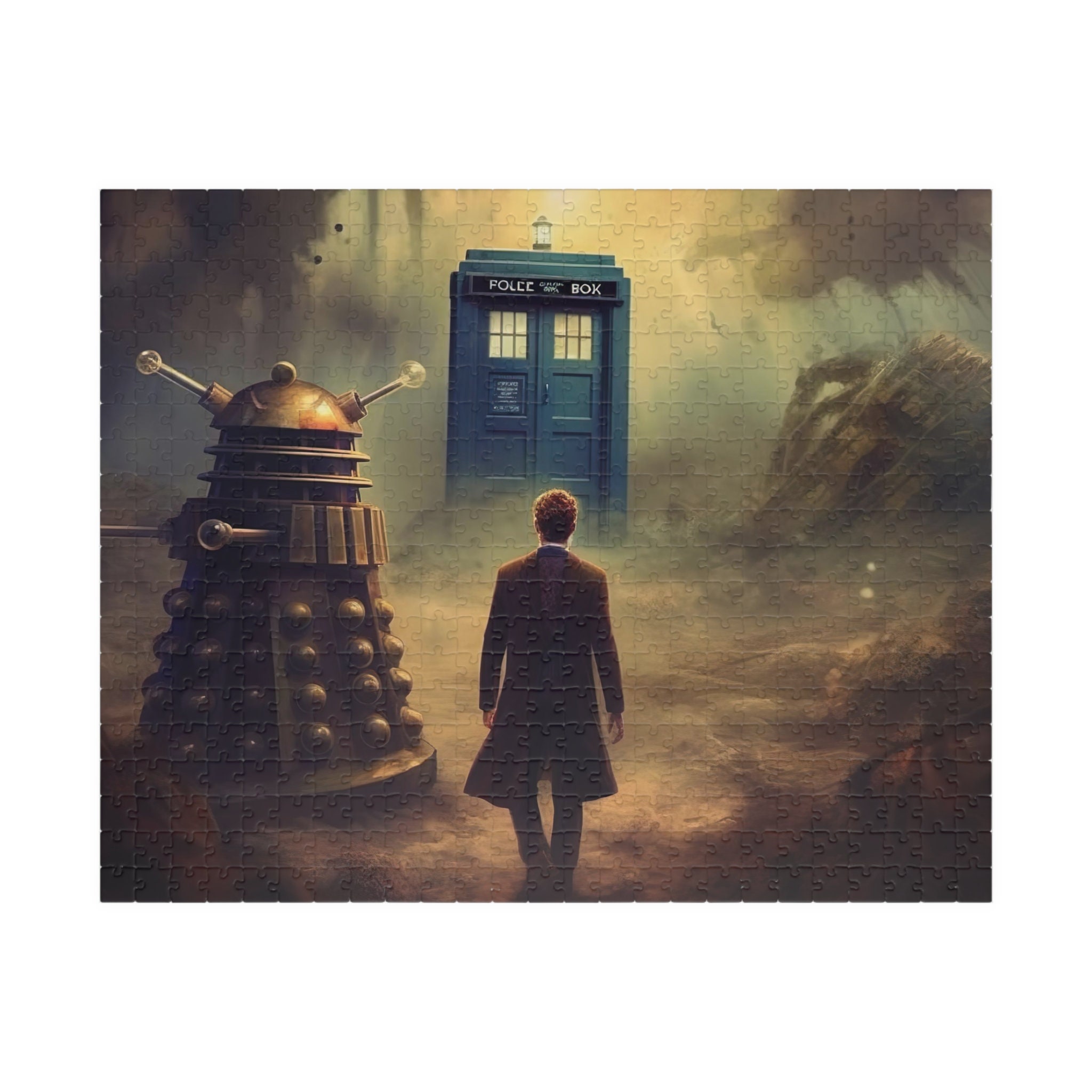 DOCTOR WHO Puzzle Artwork Intriguing and Mind-bending Perfect for ...