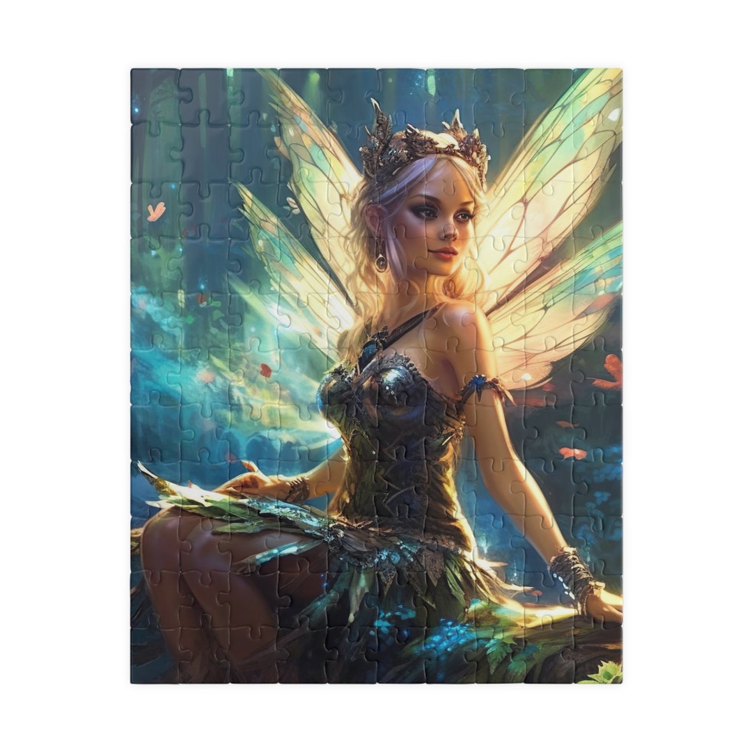 Puzzle|fairy of the Forest Puzzle | Enchanting Artwork for Puzzle ...