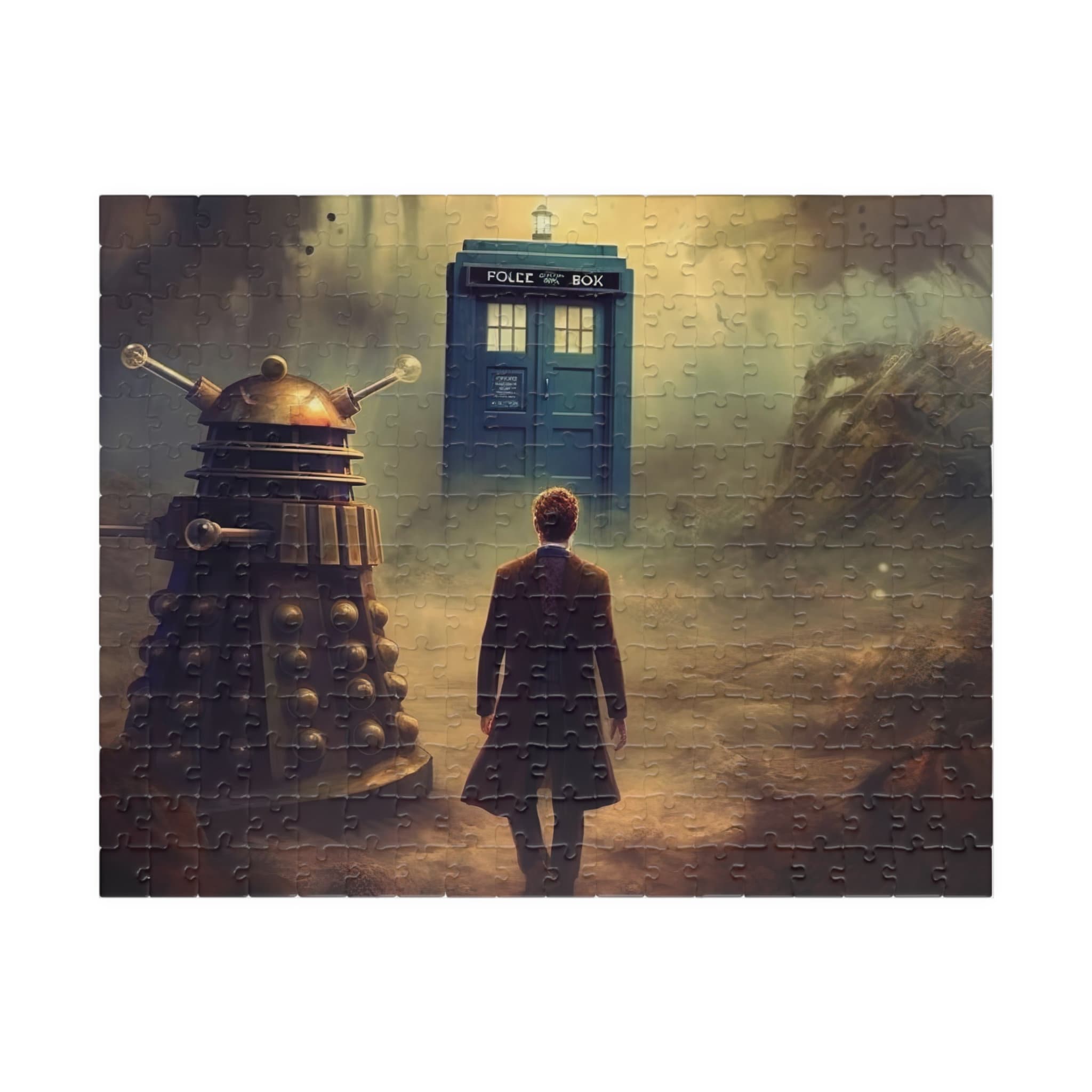 DOCTOR WHO Puzzle Artwork Intriguing and Mind-bending Perfect for ...