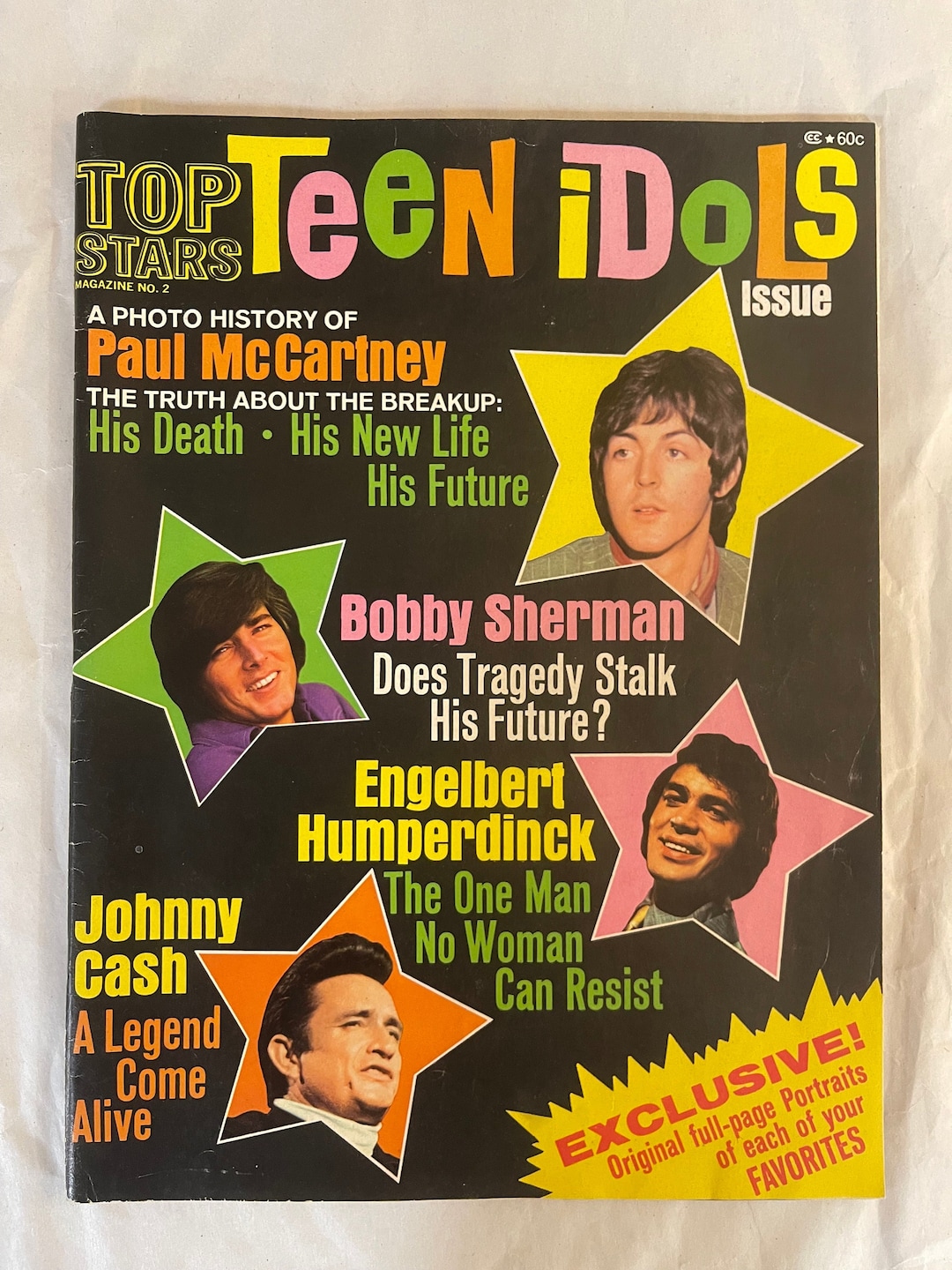 1970 Teen Idols Magazine - Etsy