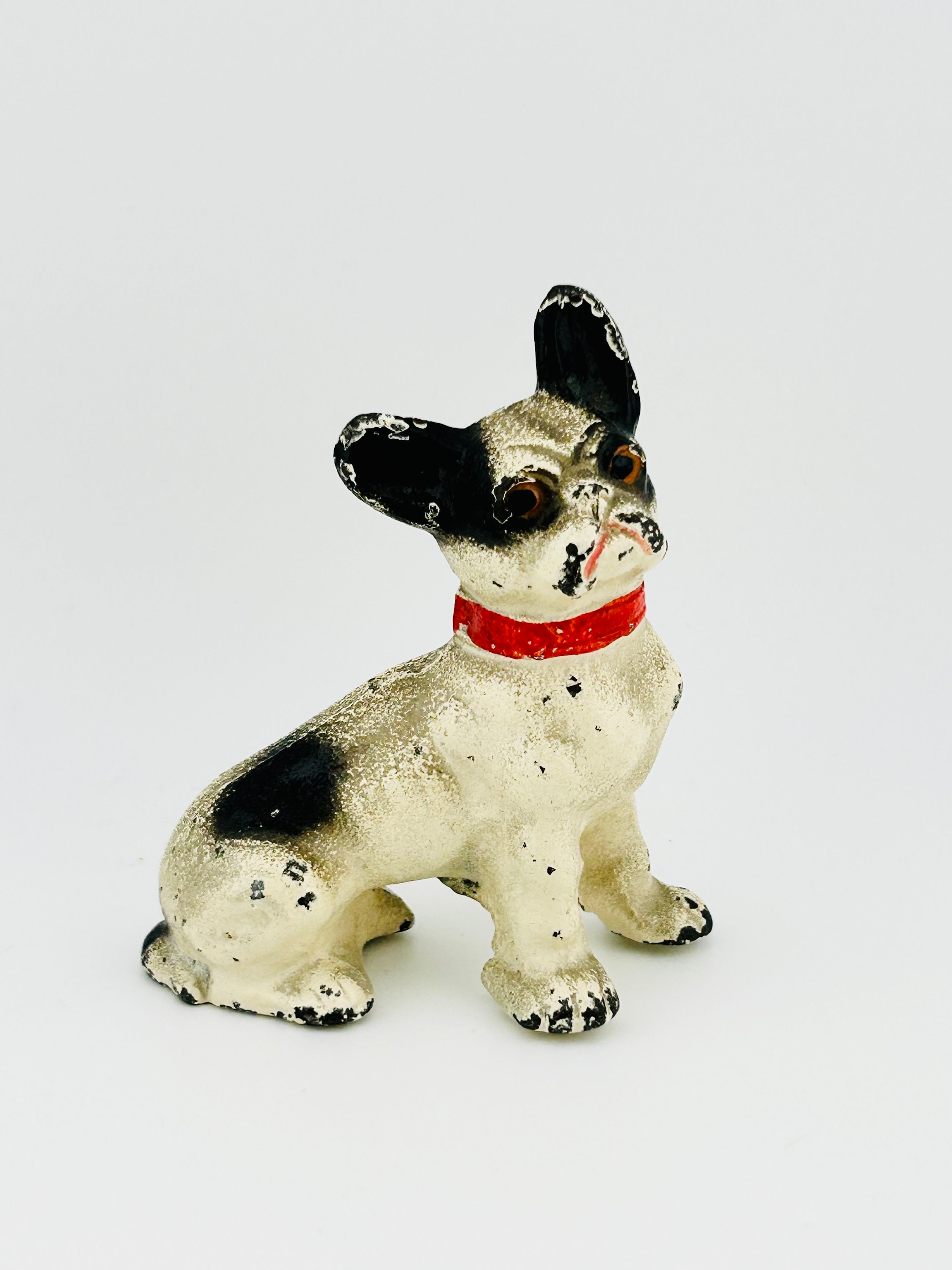 Antique Hubley Cast Iron Miniature French Bulldog Paperweight - Etsy