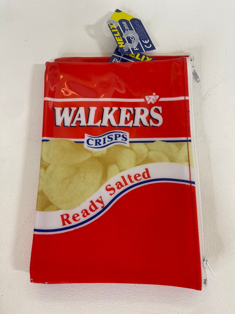 Potato Chip/crisps Pencil Cases UK Pencil Cases 80's - Etsy