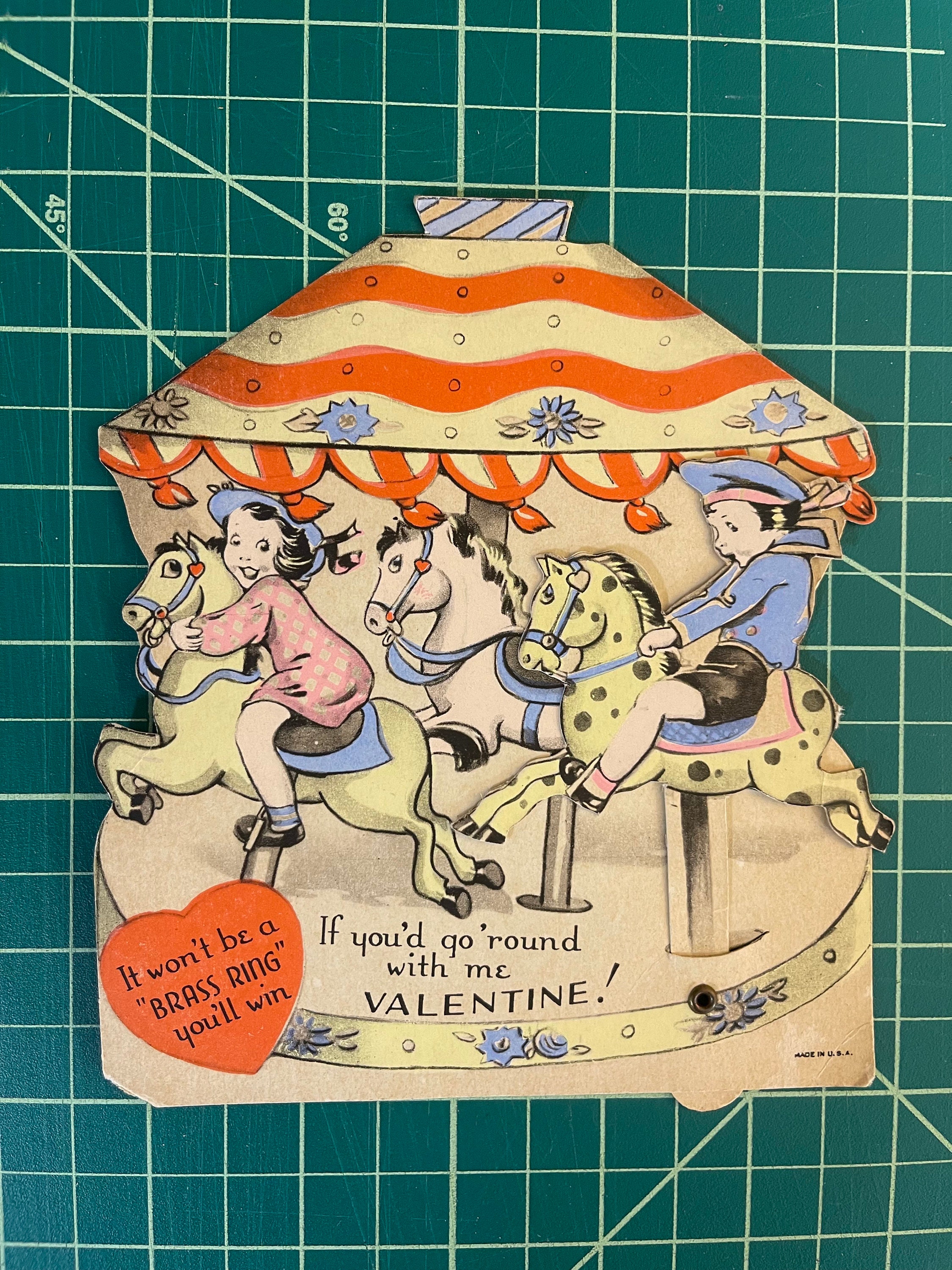 1930's Articulating Valentines Cards - Etsy