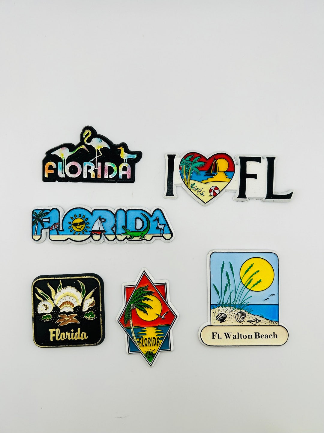 Florida Travel Magnets, Souvenir Magnets From Florida, Sunshine State ...