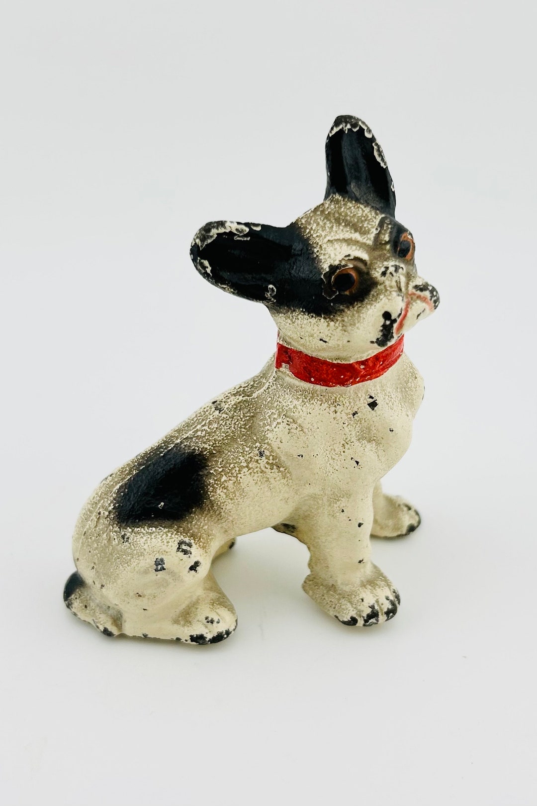 Antique Hubley Cast Iron Miniature French Bulldog Paperweight - Etsy