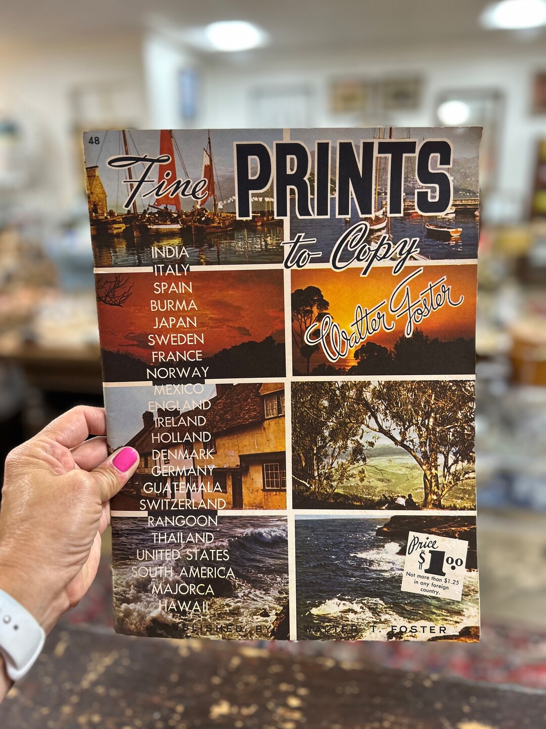 Fine Prints to Copy, Walter Foster Publication - Etsy