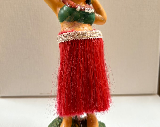 Vintage Souvenir Hawaiian Hula Dancer, Chalkware Hula Dancer - Etsy