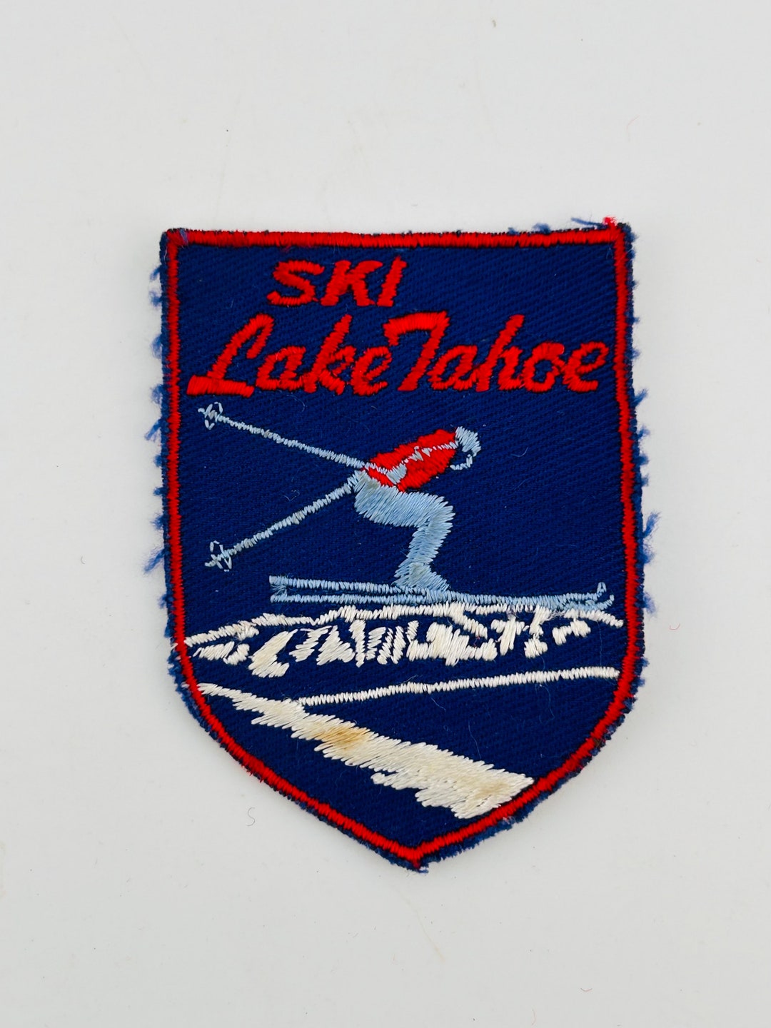 Vintage Lake Tahoe Ski Resort Patch, Vintage Ski Patches, Souvenir Utah ...