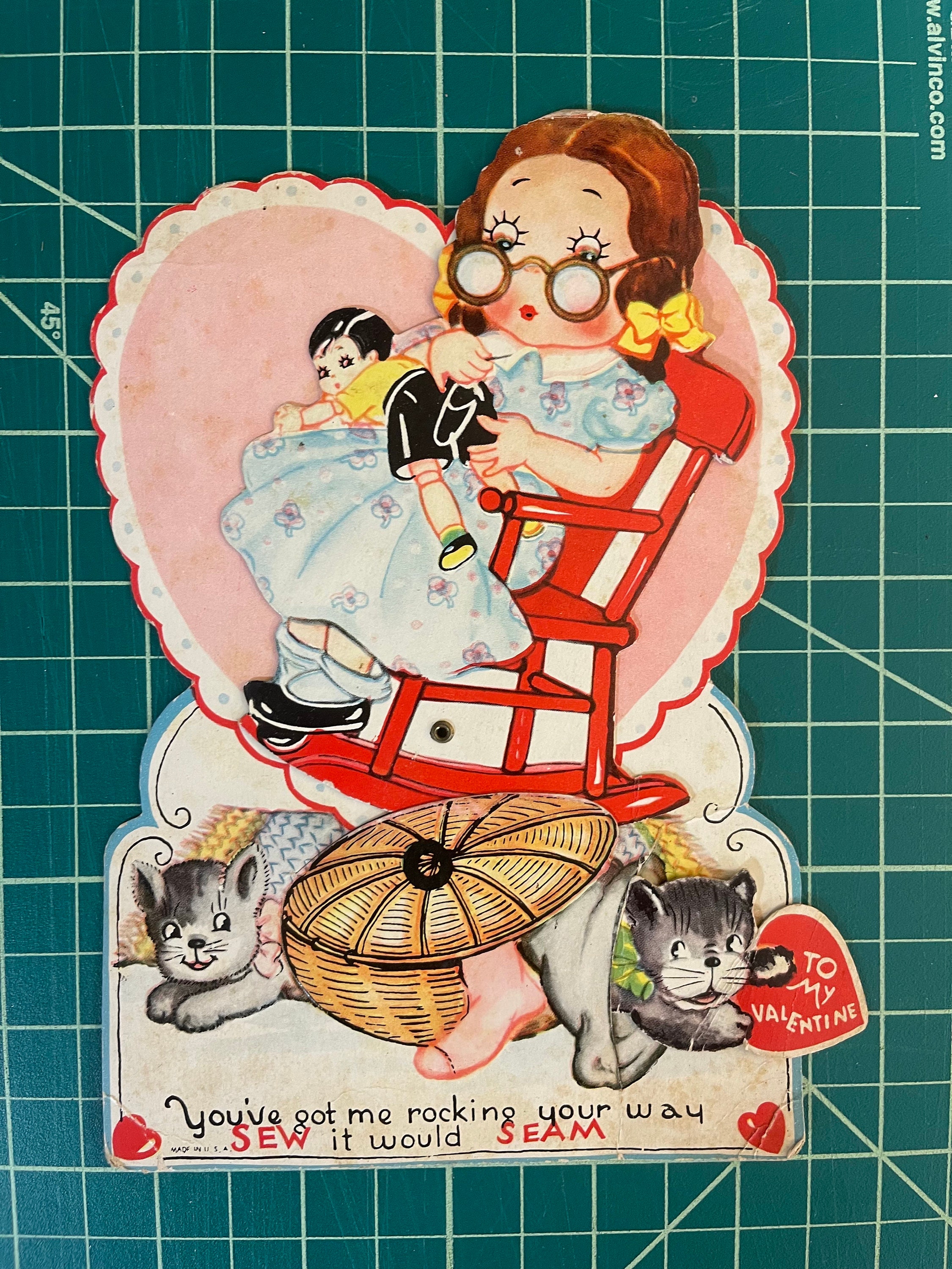 1930's Articulating Valentines Cards - Etsy